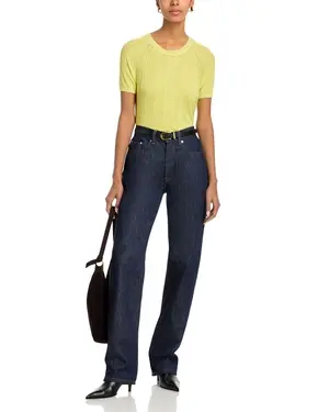 Rag & Bone Teresa Rib Short Sleeve Tee