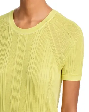 Rag & Bone Teresa Rib Short Sleeve Tee
