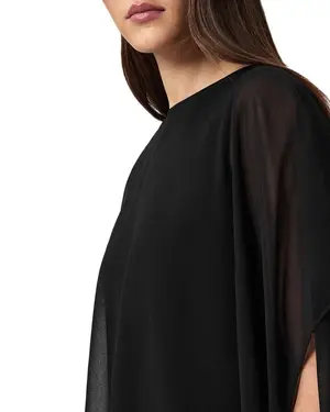 ALLSAINTS Sheer Layered Top