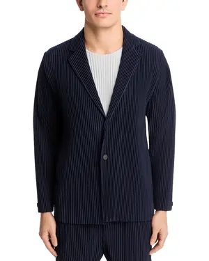 Issey Miyake Ribbed Blazer