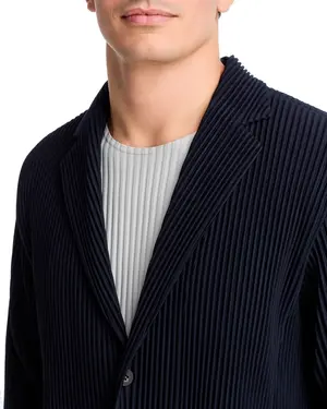 Issey Miyake Ribbed Blazer