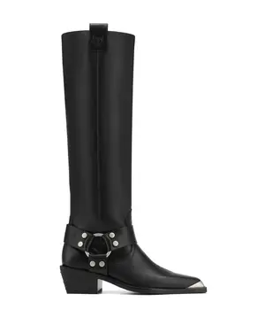 NAKED WOLFE Stated Knee High Boots - Black