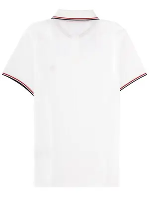 Moncler Polo With Logo Patch