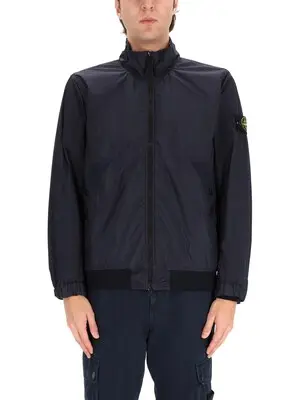 Stone Island Stiff Collar Jacket - Blue