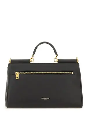 Dolce & Gabbana My Sicily Top Handle Bag - Black