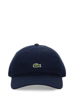 Lacoste Baseball Cap With Logo - Blue