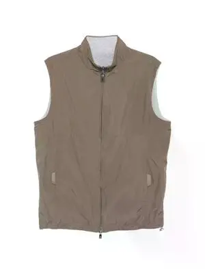 Corneliani Zip-up Reversible Gilet