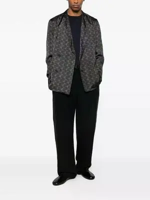 Giorgio Armani Belted Pleated Trousers