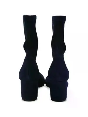 STUART WEITZMAN Fernanda Cap-toe Ankle Boots