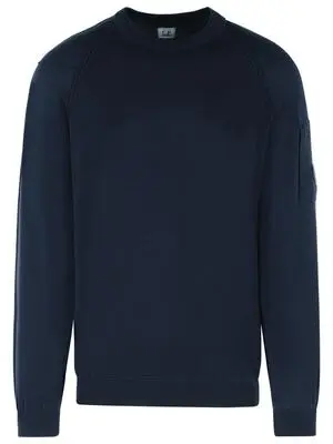 C.P. COMPANY Cotton Sweater - Blue