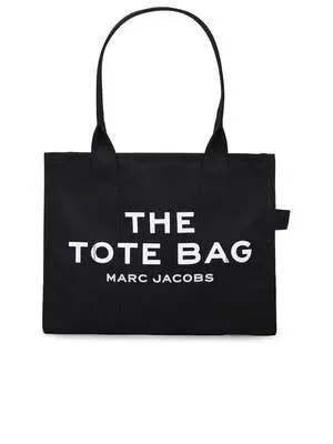 Marc Jacobs Cotton Tote Bag - Black
