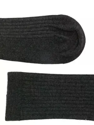 TOTEME Ribbed Crew Socks