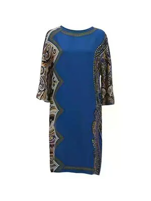 Etro Printed Silk Dress
