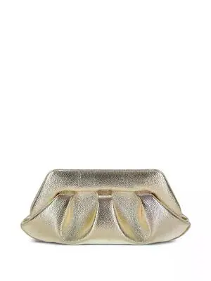 THEMOIRE Gea Laminated Clutch - Gold