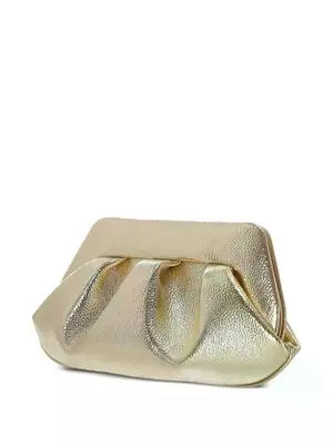 THEMOIRE Gea Laminated Clutch - Gold