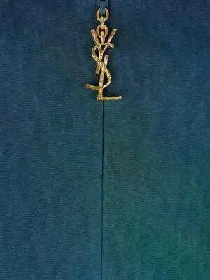 Saint Laurent Logo-detail Mini Dress
