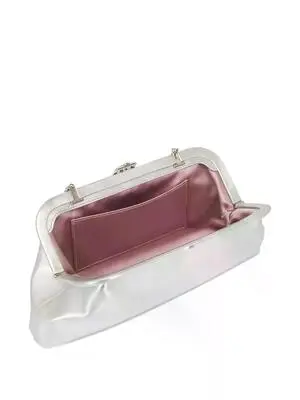 JIMMY CHOO Skylar Clutch - Silver