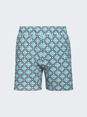 Casablanca Towelling Short - Blue