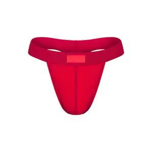 SKIMS Mens Thong | Black | 3xl | Cotton Ruby