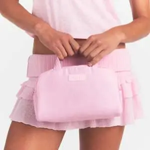 SKIMS Satin Mini Duffle Bag - Peony