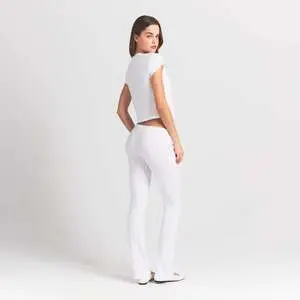 SKIMS Heart Cut-out Straight Leg Pants