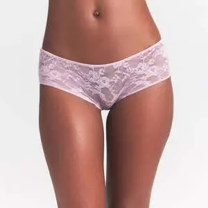 SKIMS Stretch Lace Hipster - Baby Pink