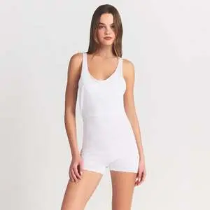 SKIMS Worn In Jersey Heart Onesie