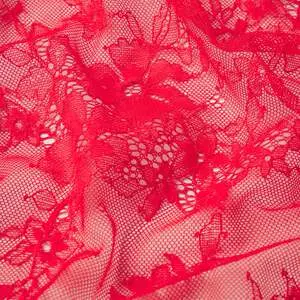 SKIMS Ultra Fine Lace Tie Front Cami Top - Ruby