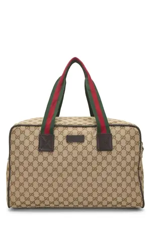 Gucci Gg Canvas Duffle - Beige