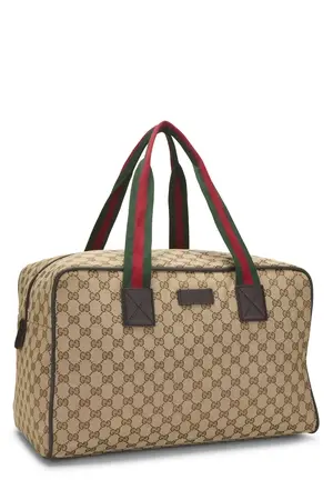 Gucci Gg Canvas Duffle - Beige