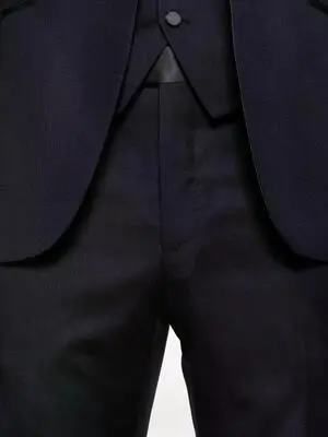 Tagliatore Shawl-lapel Single-breasted Suit - Blue