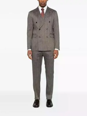 Tagliatore Double-breasted Striped-pattern Suit