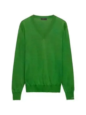 Prada V Neck Sweaters For Men