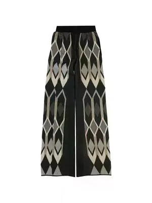 CIRCUS HOTEL Geometric Trousers