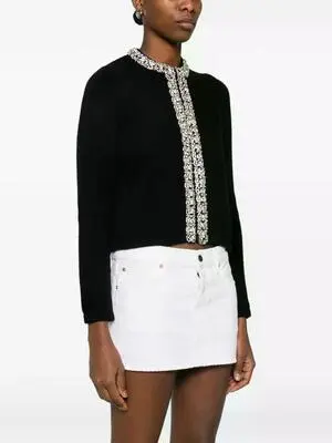 Ba&sh Trim-embellished Cardigan - Black