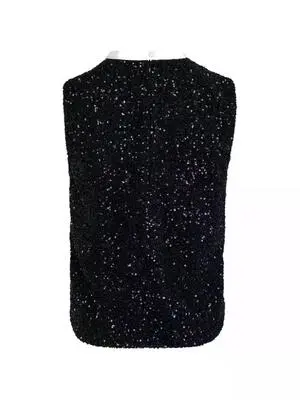 N°21 Sequined Sleeveless Top