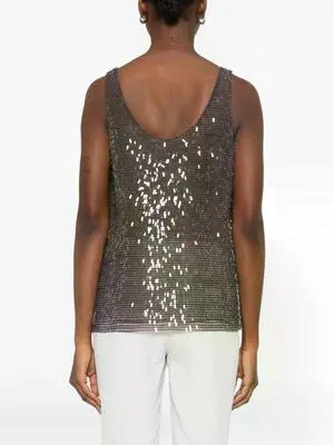 Brunello Cucinelli Sequin-embellished Top