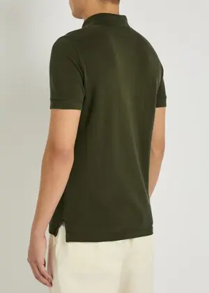 TOM FORD Logo-embroidered Piqué Polo Shirt
