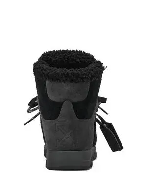 Off-White Panelled Boots