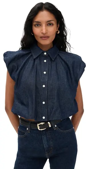 FRAME The Shell Top
