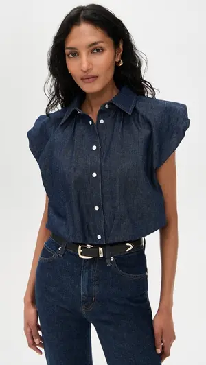 FRAME The Shell Top
