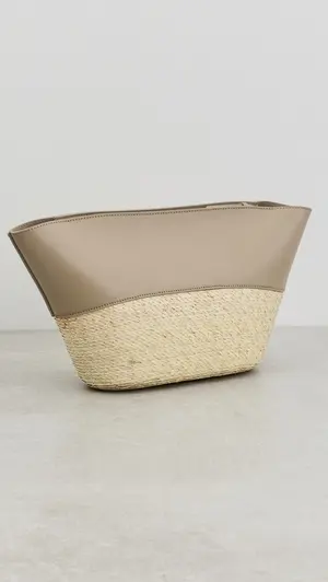 Altuzarra Basket Clutch - 000122 Mouton