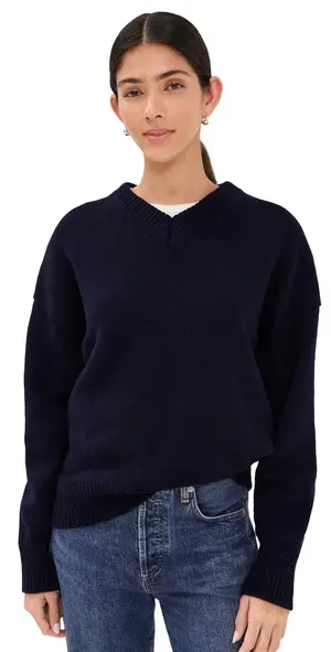 Daughter Wool V-neck Pullover