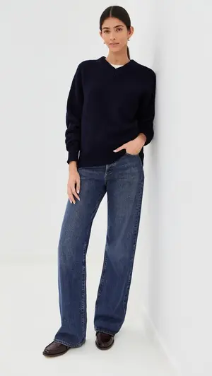 Daughter Wool V-neck Pullover