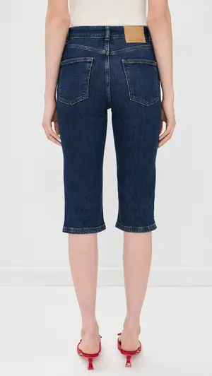 ALIGNE Gracey Denim Pedal Pusher Capris