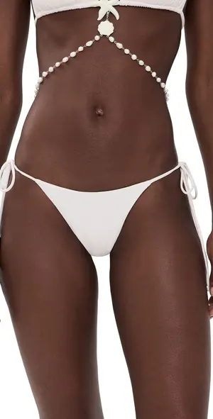LESLIE AMON Pearl Bikini Bottom