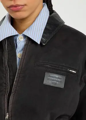 Acne Studios Padded Twill Bomber Jacket