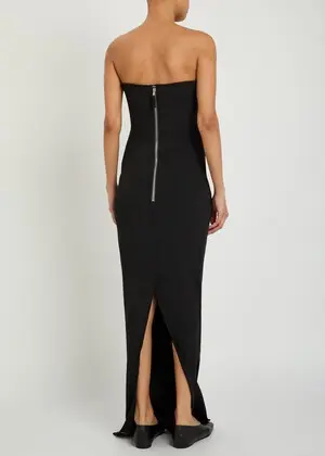 Rick Owens Cut-out Crepe Gown