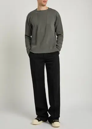 Rick Owens Ribbed Wool Jumper