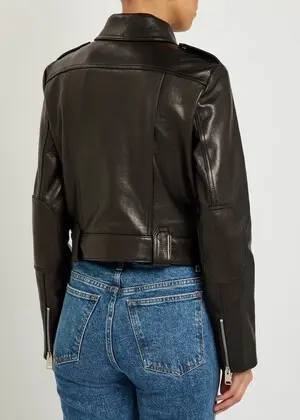 Khaite Cordelia Leather Jacket